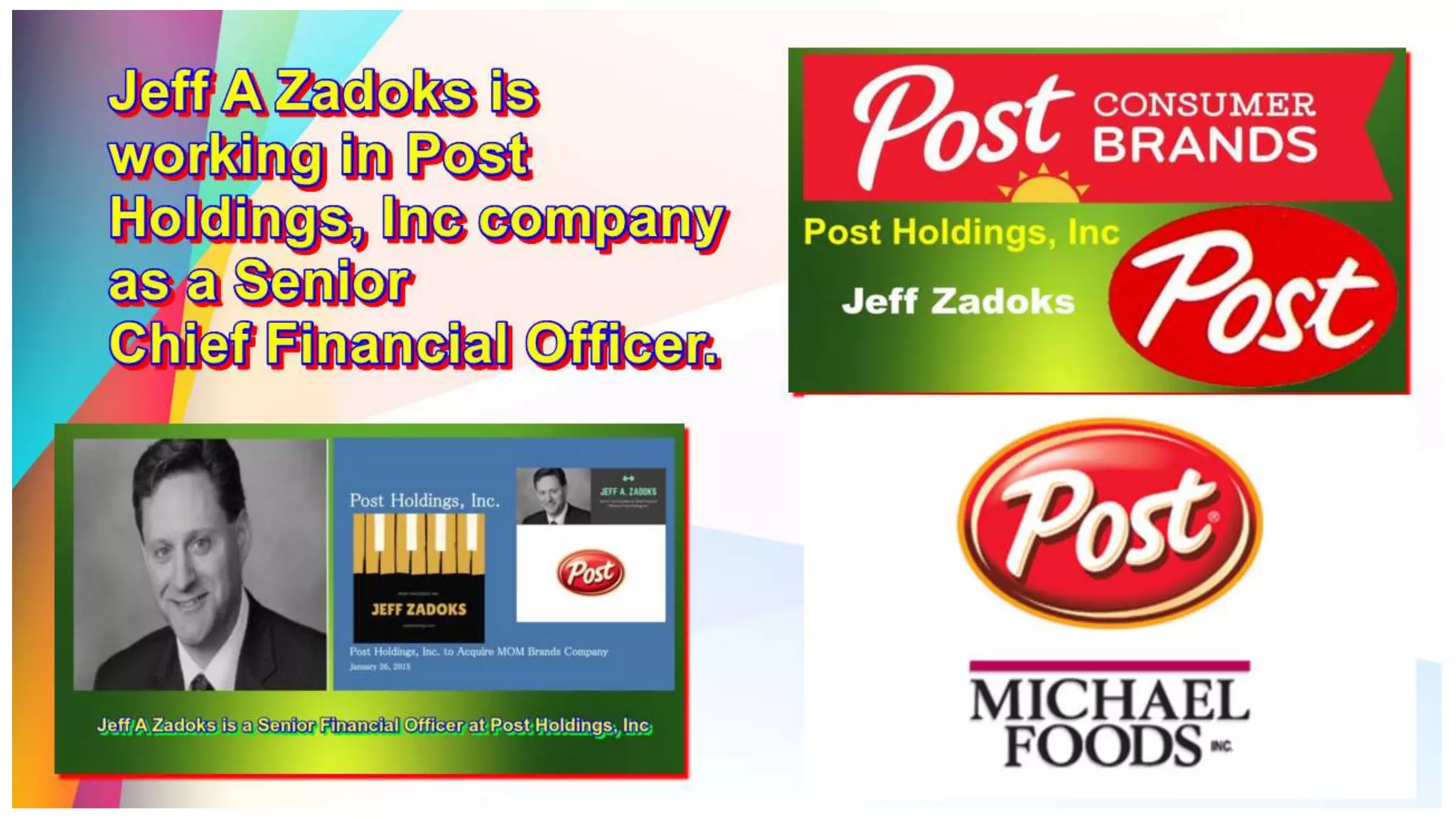 Jeff zadoks vice president post holdings | PPTX
