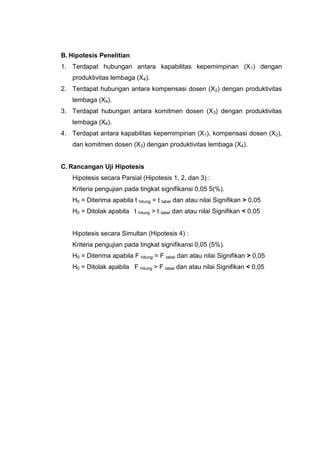 Analisis Regresi Linier Berganda | PDF