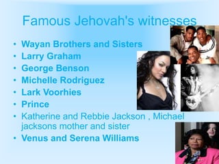 Jehovah’s witnesses | PPTX