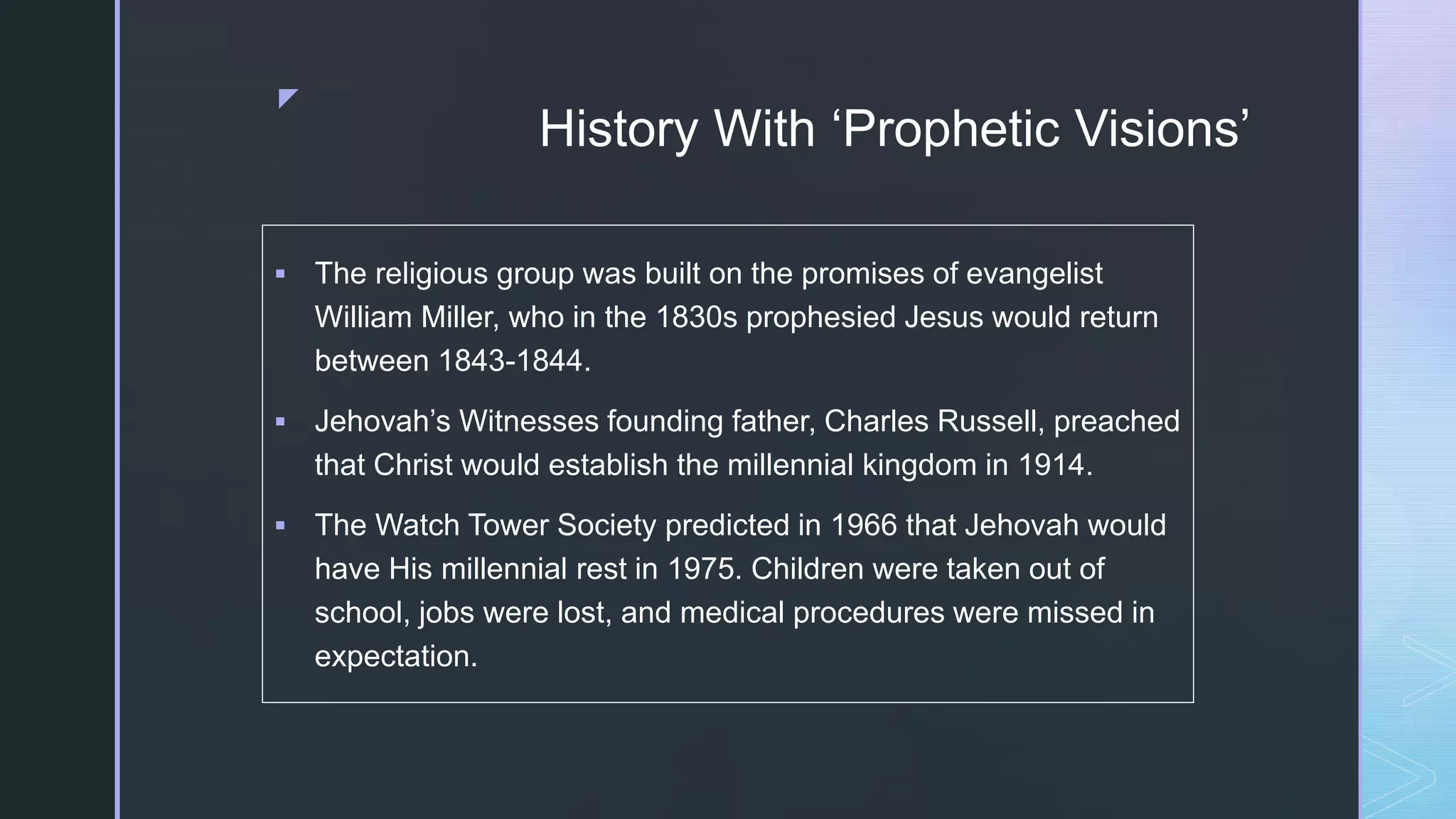 Jehovahs witnesses (friday section) | PPTX