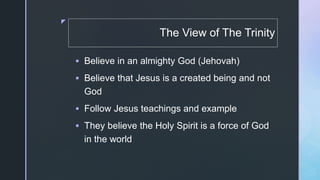 Jehovahs witnesses (friday section) | PPT