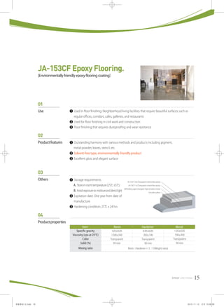 Jeil chemical Catalog - Korea No.1 Epoxy Corporation | PDF