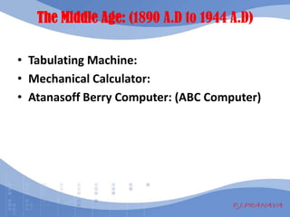 THE GENERATION OF COMPUTER | PPTX