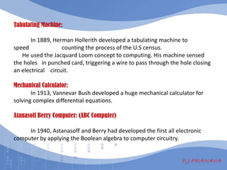 THE GENERATION OF COMPUTER | PPTX