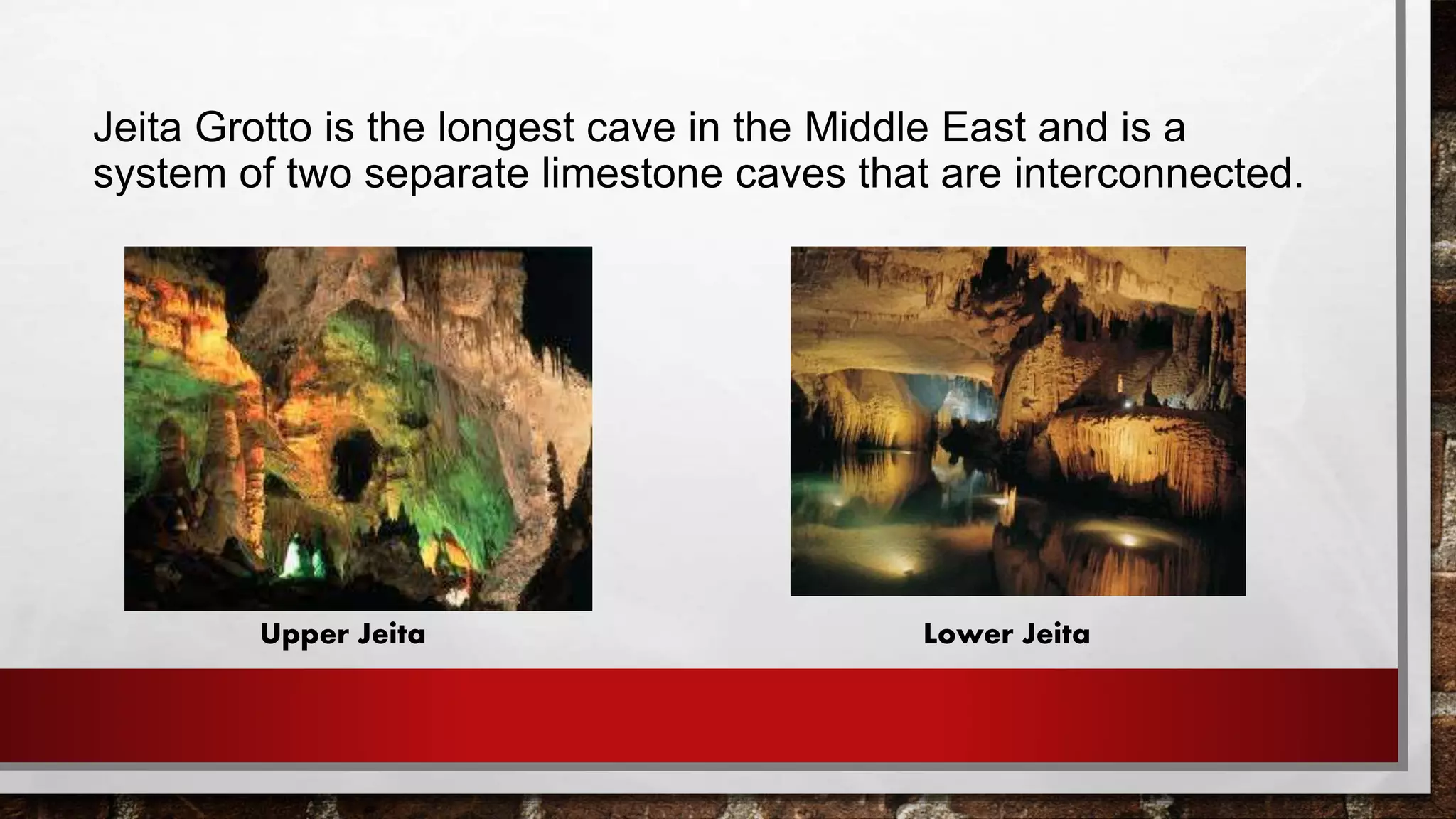 Jeita grotto | PPTX