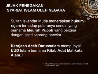 Jejak ISLAM di Indonesia | PPT