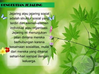 Jejaring dan kemitraan | PPTX