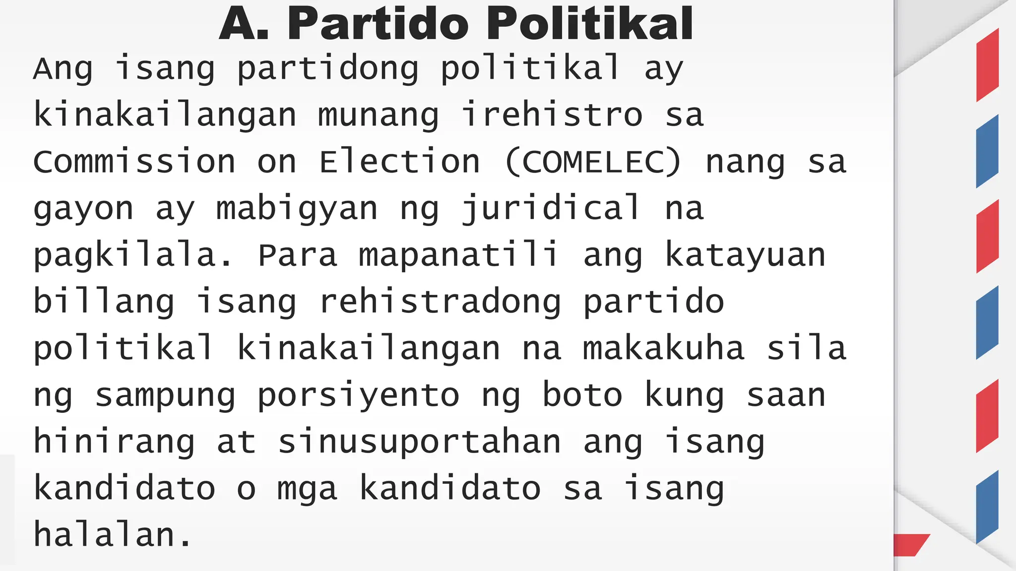 Politikal at Sibikong Pakikilahok | PPTX