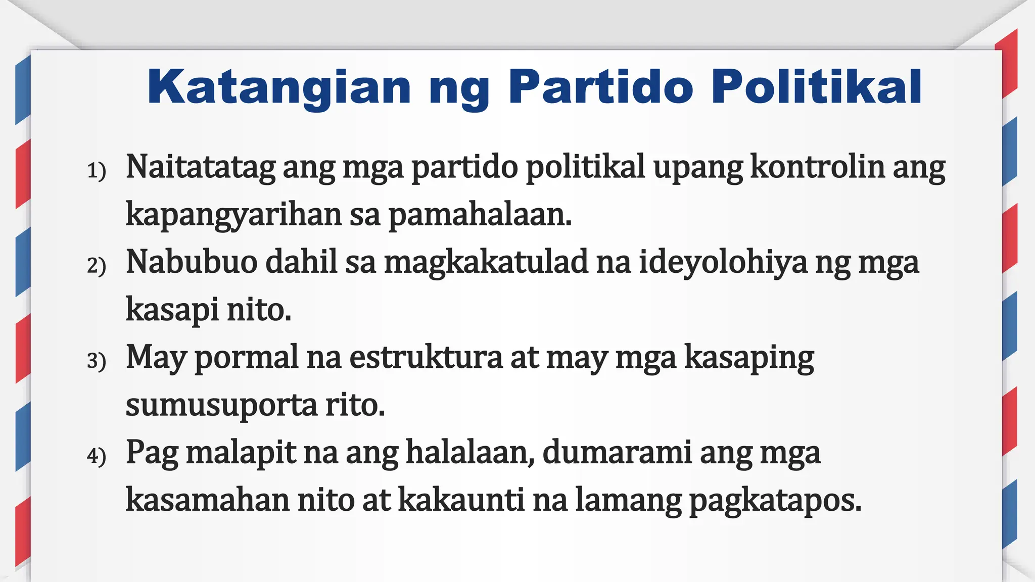 Politikal at Sibikong Pakikilahok | PPTX