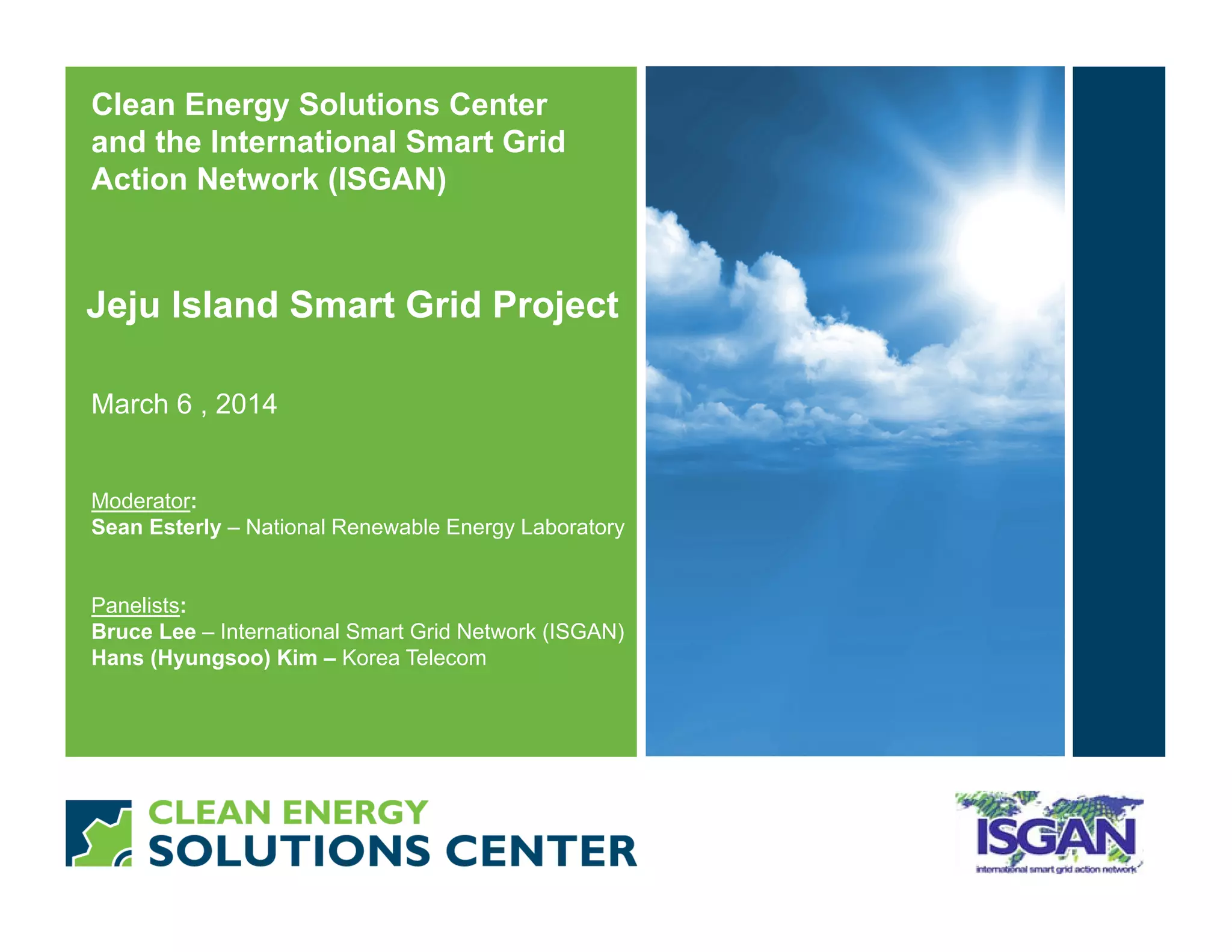Jeju Island Smart Grid Project | PDF