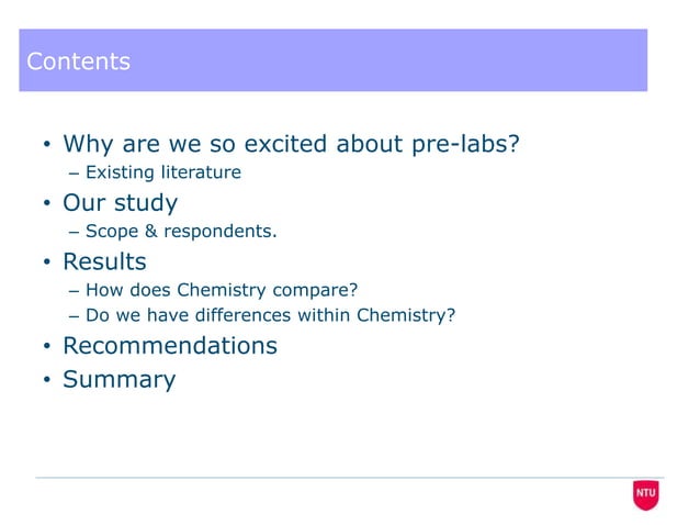 Pre & Post- Lab Scaffolding in HE STEM - ViCE PHEC 2016 J Evans, S ...