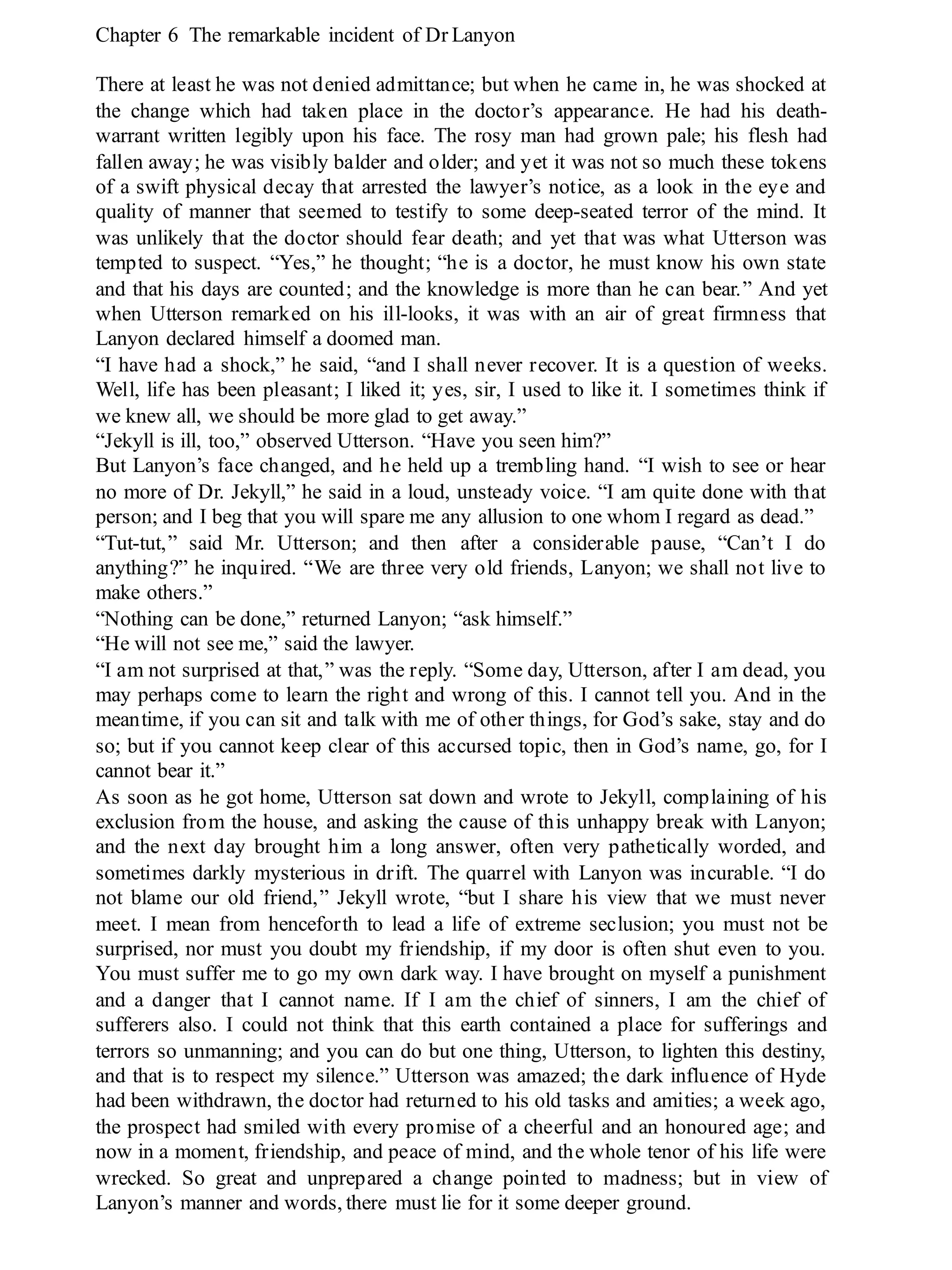 Jekyll and Hyde extracts final | PDF