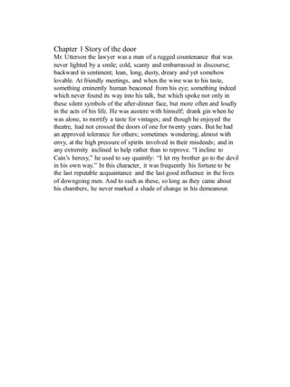 Jekyll and Hyde extracts final | PDF
