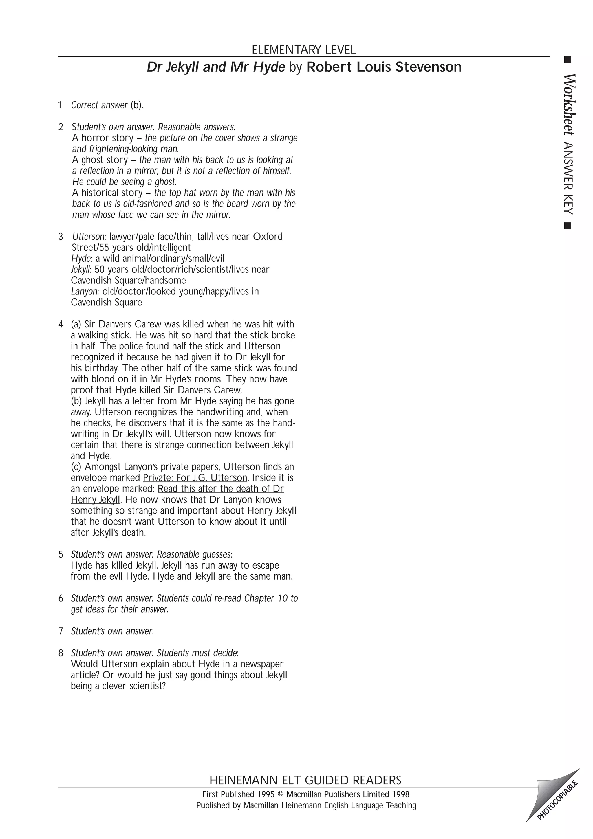 Jekyll hyde wsk | PDF