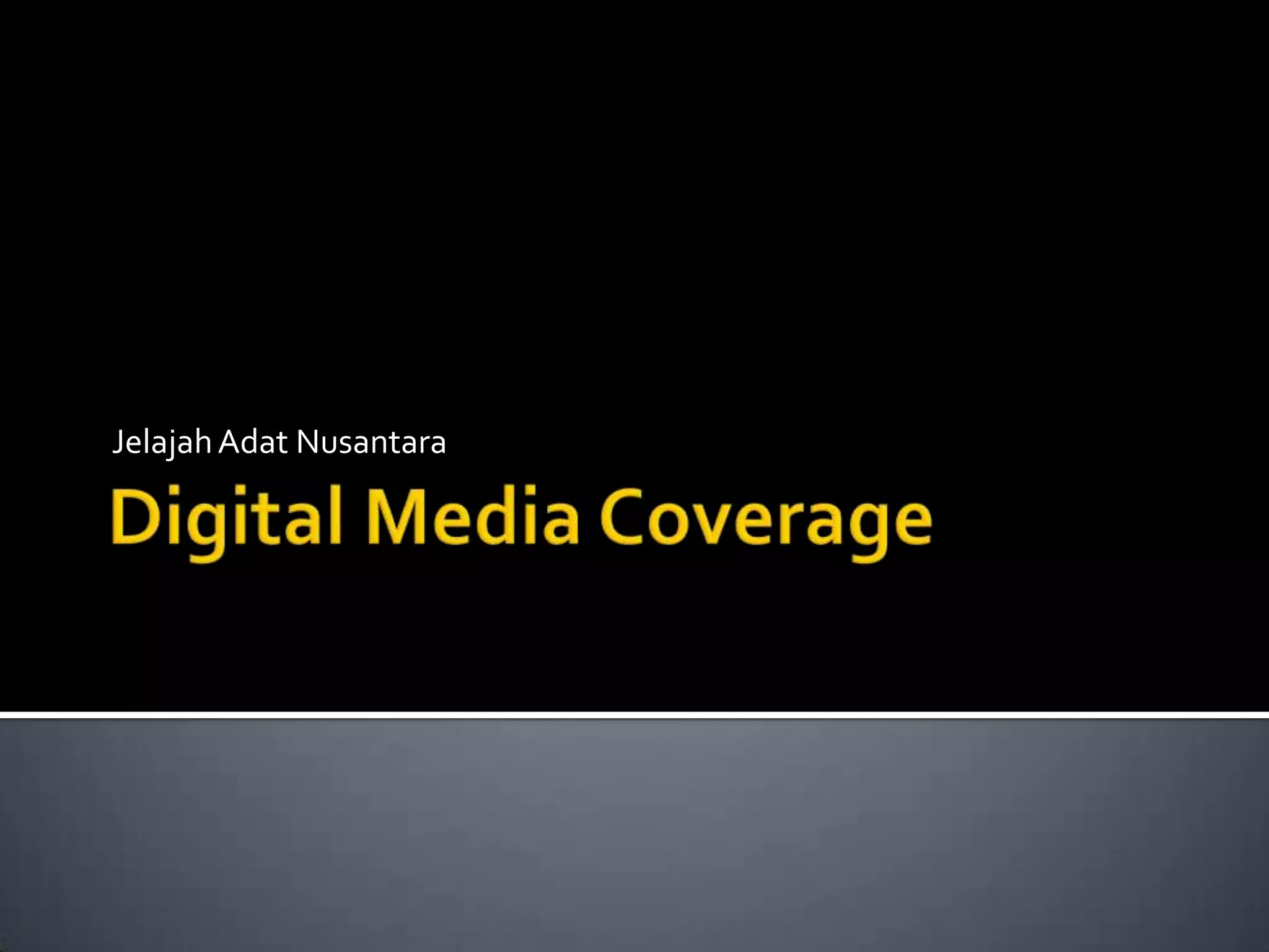 Jelajah adat nusantara | PPT