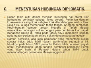 Jelaskan konsep dan peranan raja melayu sebelum th 1874 | PPTX