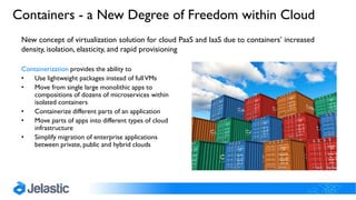 Multi-Containers Orchestration with Live Migration and High-Availability for Microservices | PPT