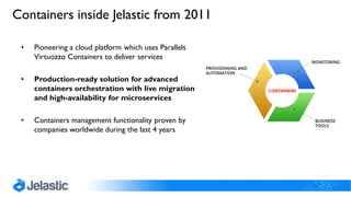 Multi-Containers Orchestration with Live Migration and High ...