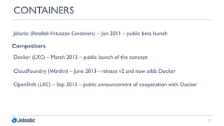 JELASTIC IS THE PIONEER AND VISIONARY IN THE CLOUD INDUSTRY | PPT