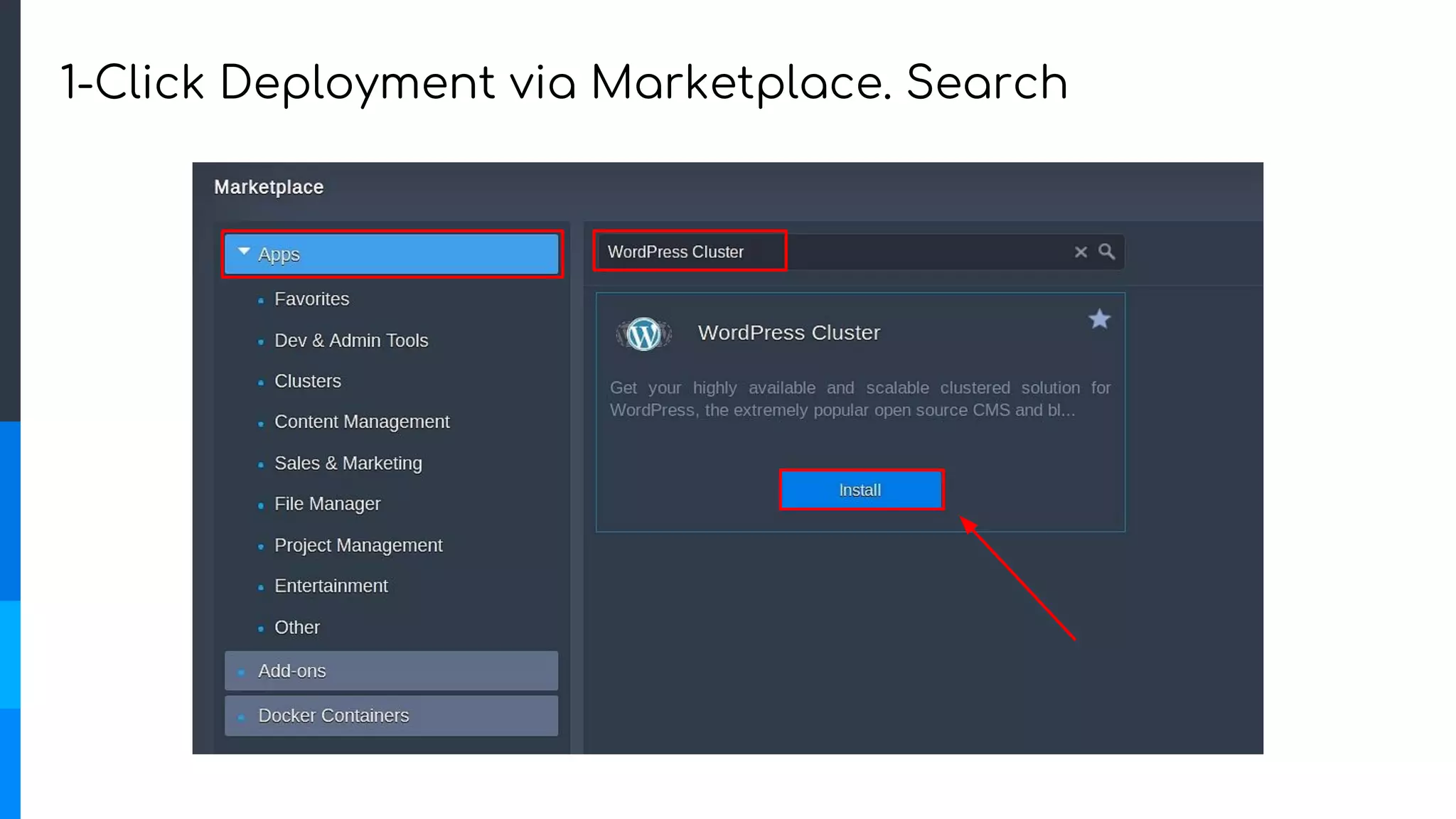 State of the Art UI - Overview of Jelastic PaaS Functionality | PPT