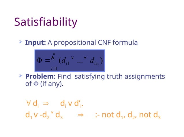 jelia2002-tutorial.ppt answer set programming | PPT