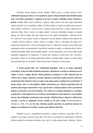 "JE LI RODITELJSKI UTJECAJ PRESUDAN ZA RAZVOJ DJETETA?" | PDF