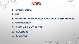 Mouth ulcer jelly | PPTX