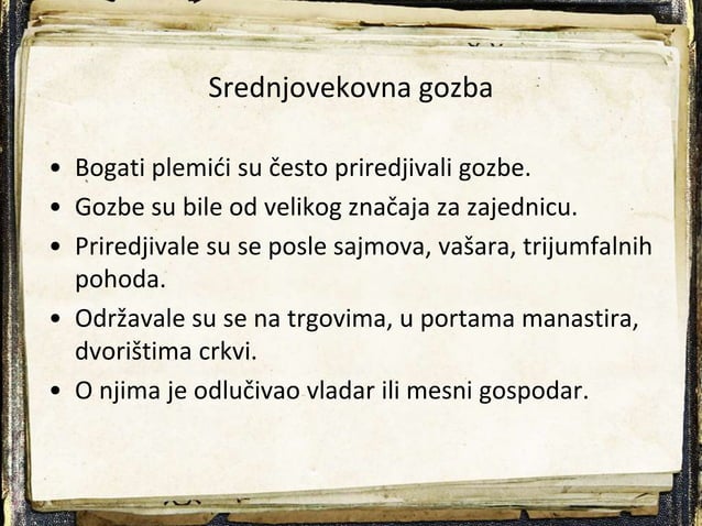 Jelovnik | PPT