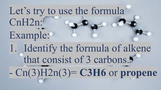 Powerpoint about Organic Chemistry (Alkenes) | PPTX