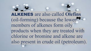 Powerpoint about Organic Chemistry (Alkenes) | PPTX