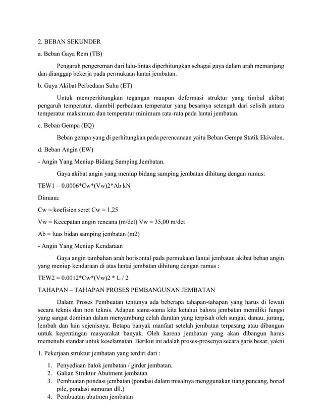 KONSTRUKSI JALAN DAN JEMBATAN | PDF