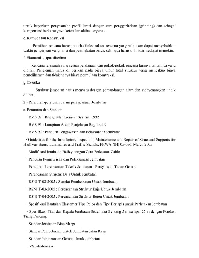 KONSTRUKSI JALAN DAN JEMBATAN | PDF