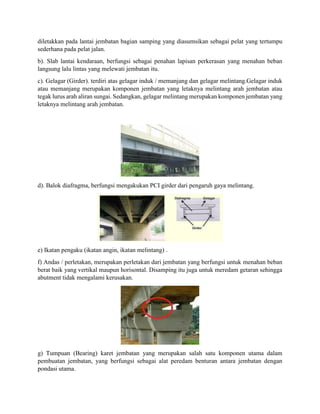 KONSTRUKSI JALAN DAN JEMBATAN | PDF