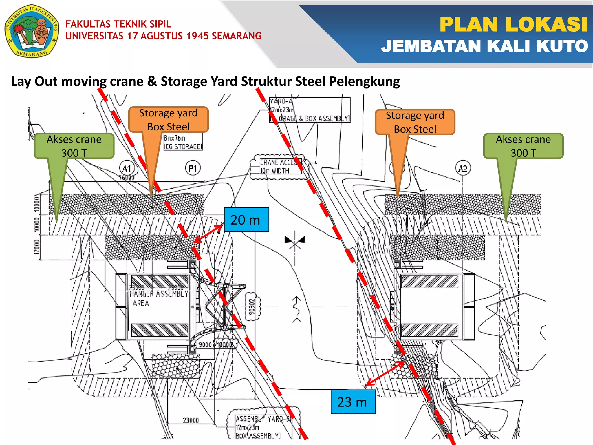 Jembatan kali kuto ( udjang irfan maualan t. sipil c 171003222010717 ) | PPTX