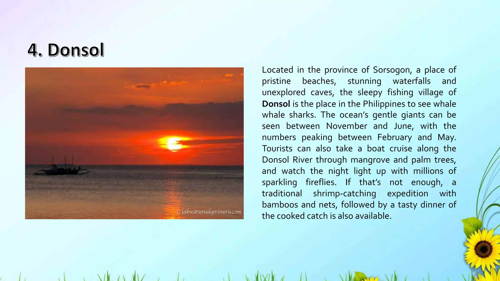 Top 10 Tourist Attractions in the Philippines | PPTX