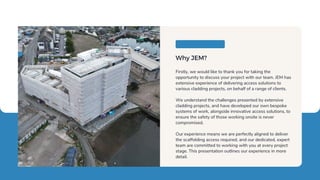An introduction to JEM Scaffolding. More than just a scaffolding ...