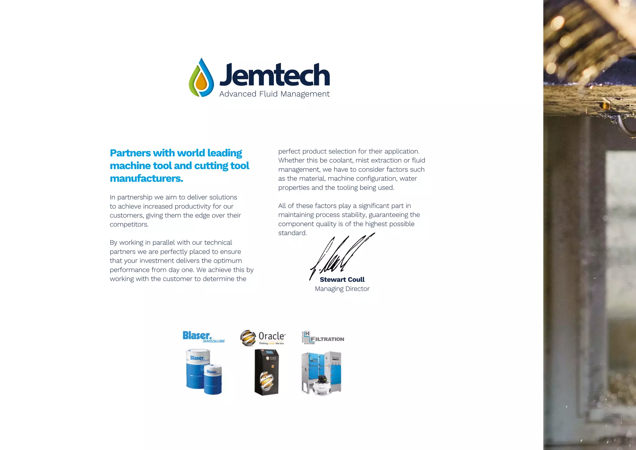 Jemtech CNC solutions brochure | PPT