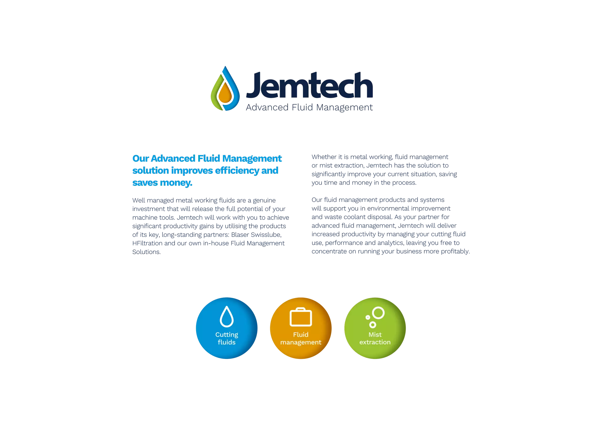 Jemtech CNC solutions brochure | PPT