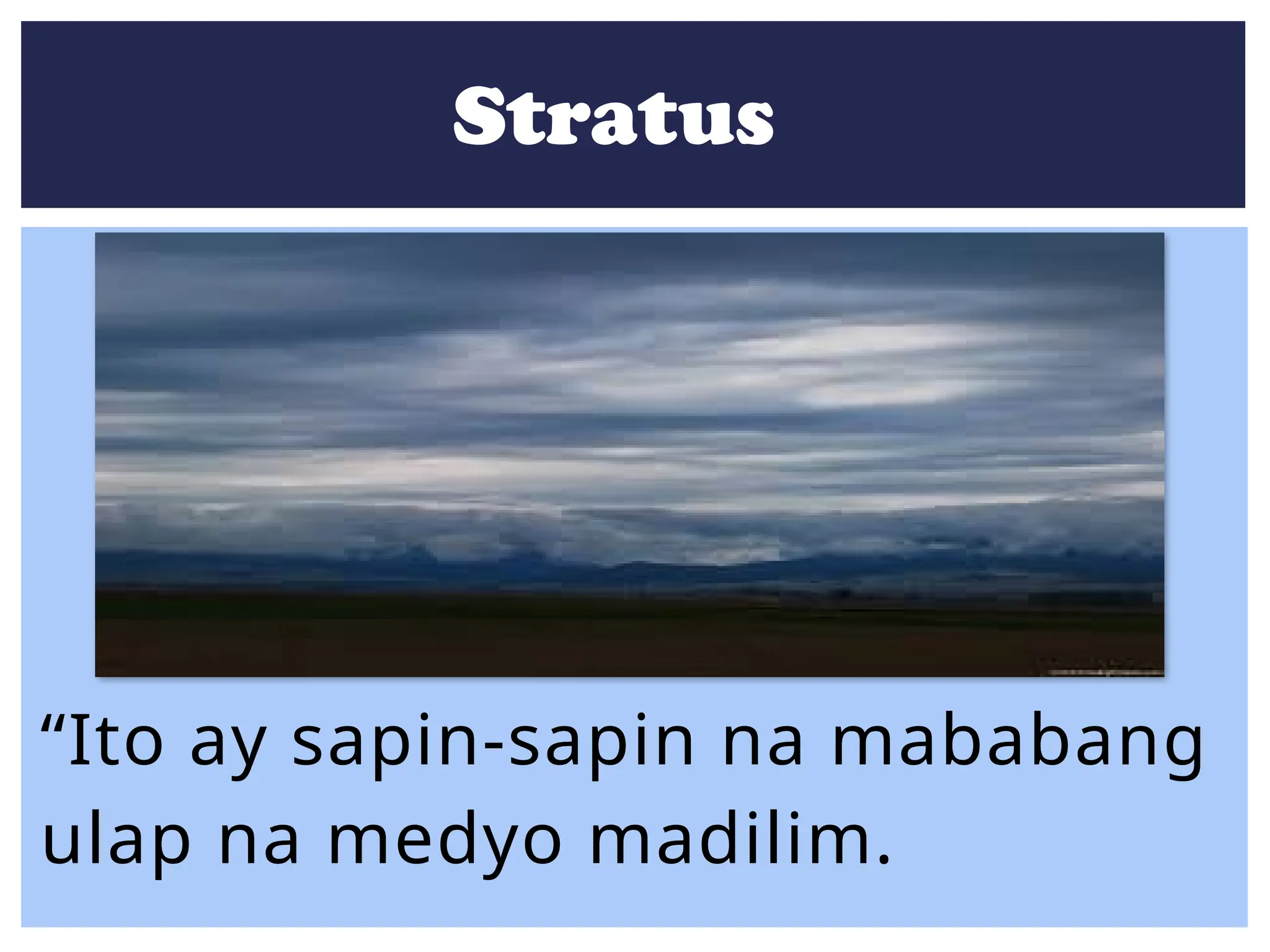 Ibat-Ibang-Uri-ng-Ulap GRADE 3 SCIENCE COT | PPTX