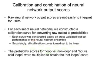 DisEMBL - Artificial neural network prediction of protein disorder | PPT