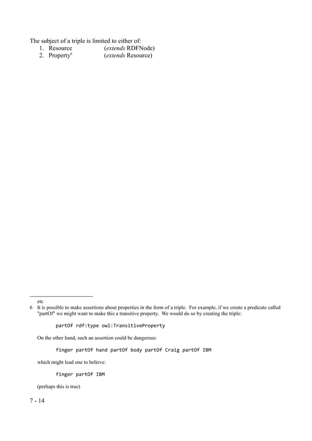 An Introduction to the Jena API | PDF