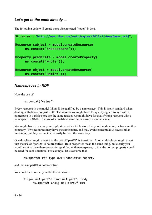 An Introduction to the Jena API | PDF