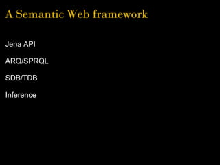 Jena framework | PPT