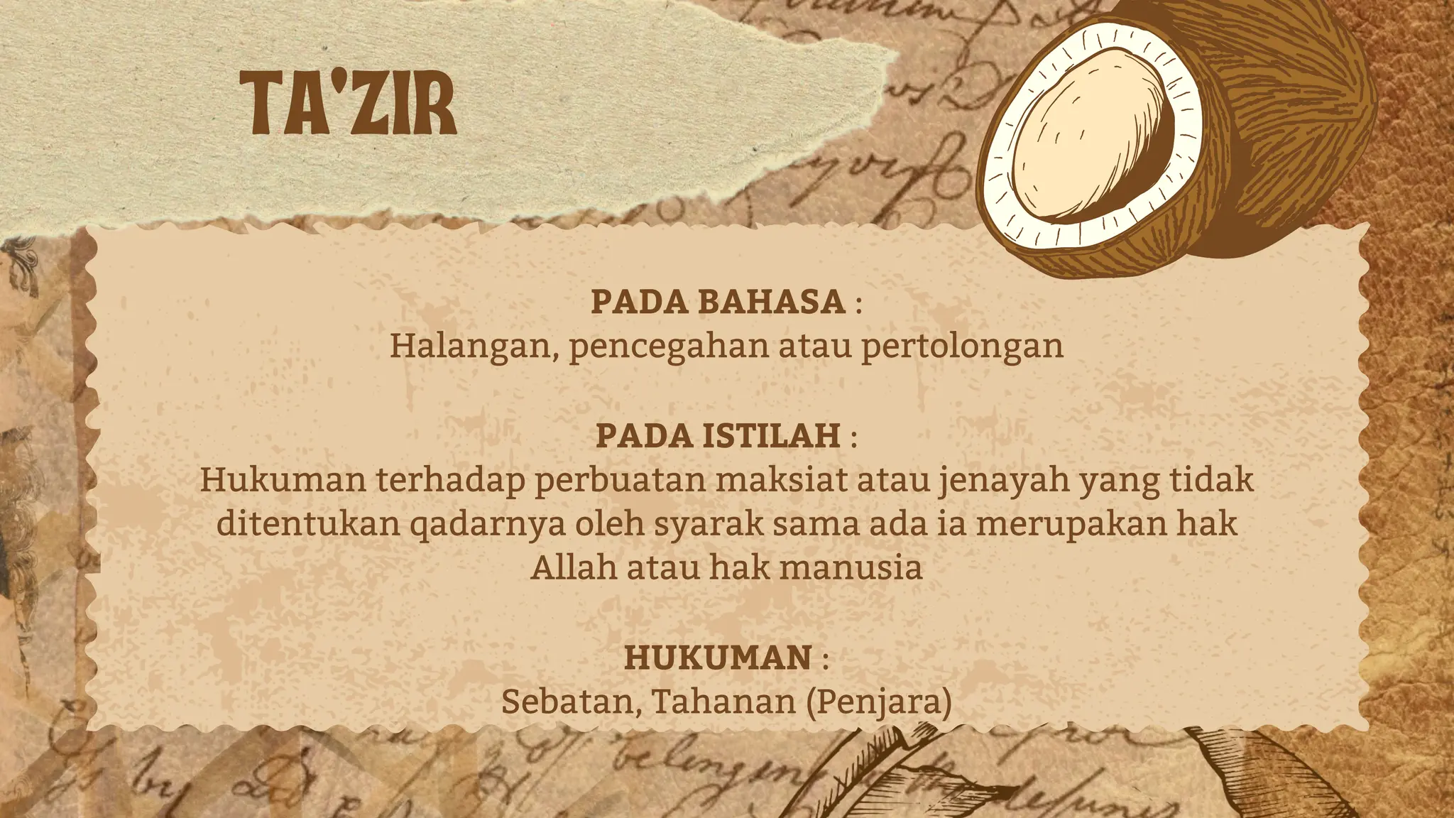 Jenayah Dalam Islam yang terkandung dalam | PDF