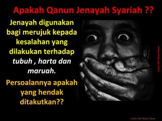 Jenayah syariah | PPT