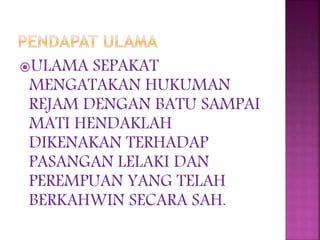Jenayah zina | PPT