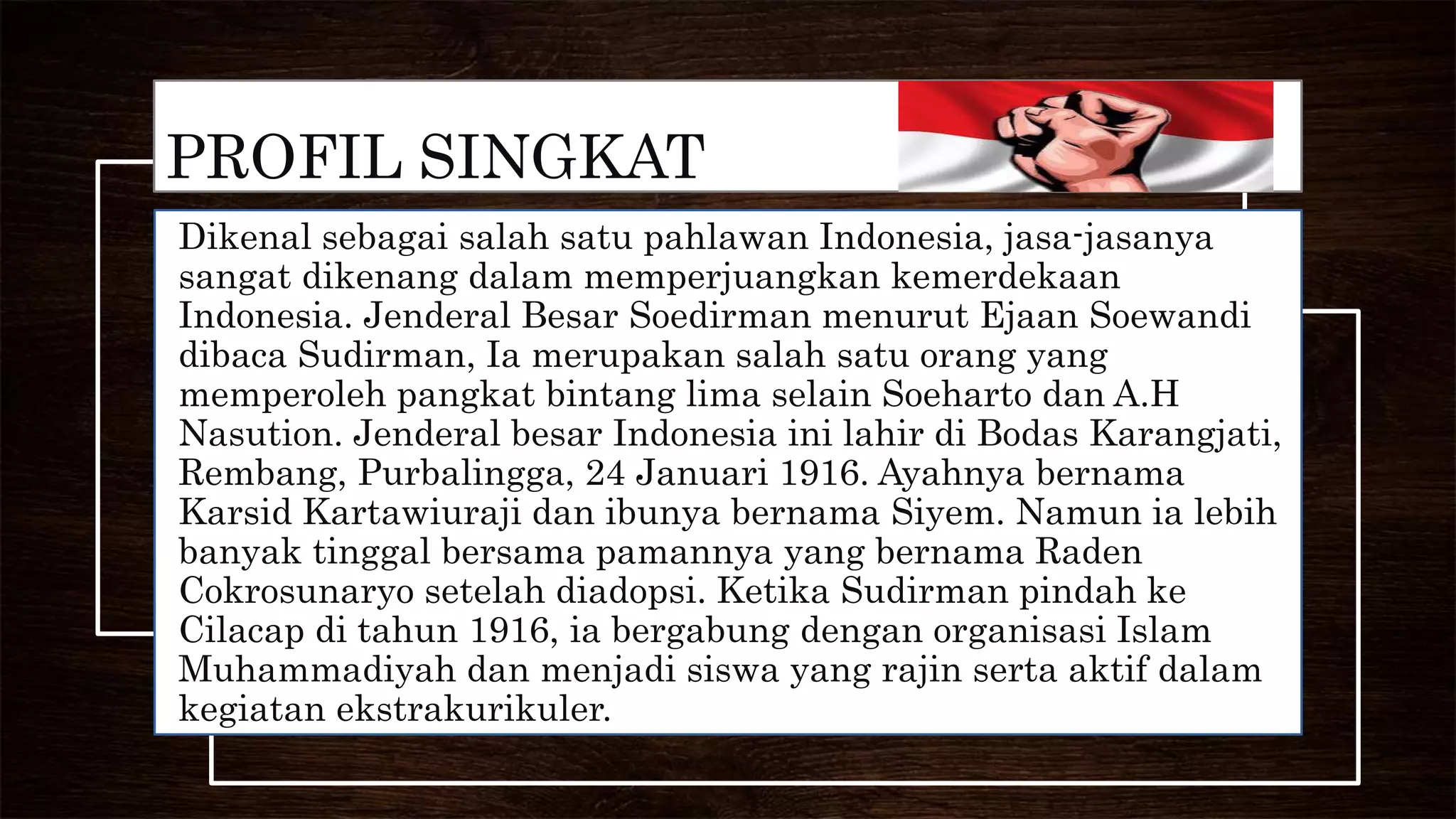 Jenderal sudirman | PPTX
