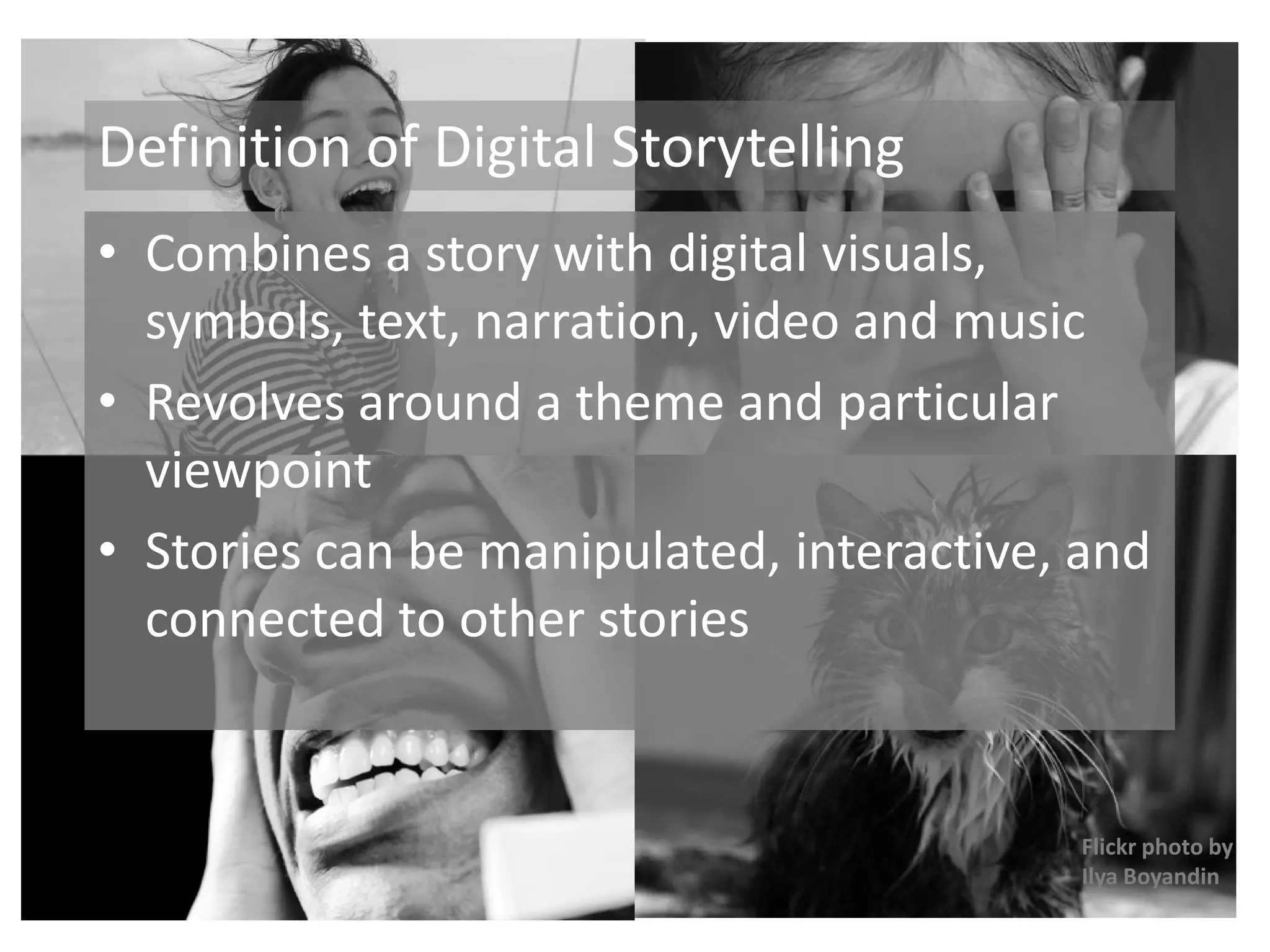 The Digital Storytelling Cafe: Intro to digital storytelling with ...