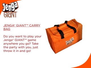 Jenga® GIANT™ accesories | PPT