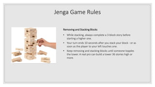 Jenga game | PPTX